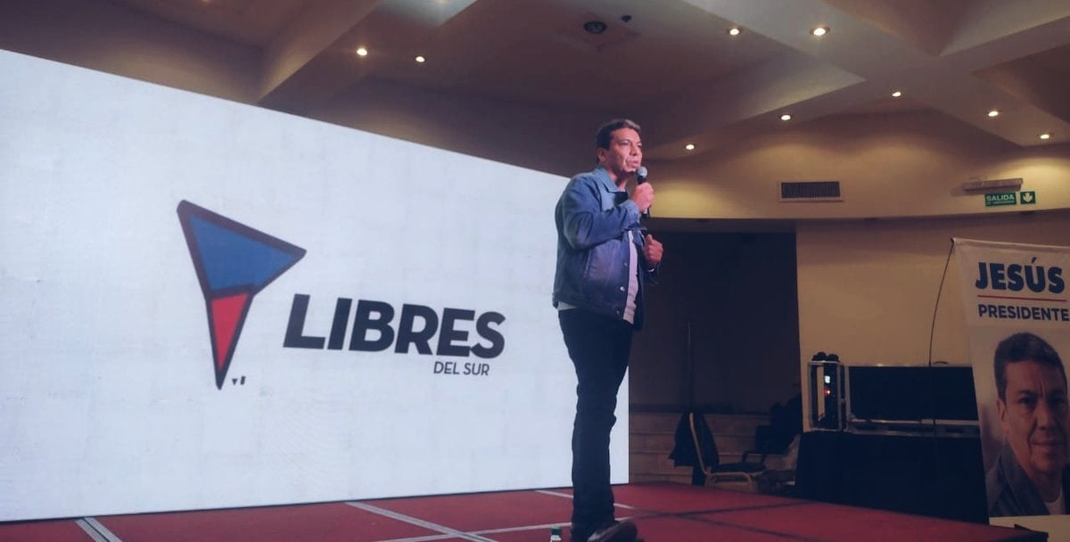 Jesús Escobar lanzó su candidatura a Presidente de la Nación por Libres ...
